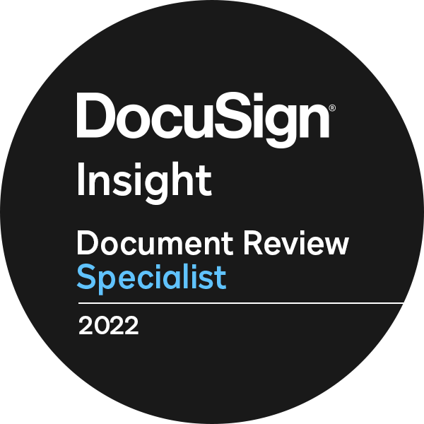 DocuSign Insight Document Review Lead
