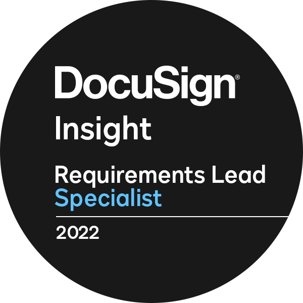 Docusign Insight Requirements Lead