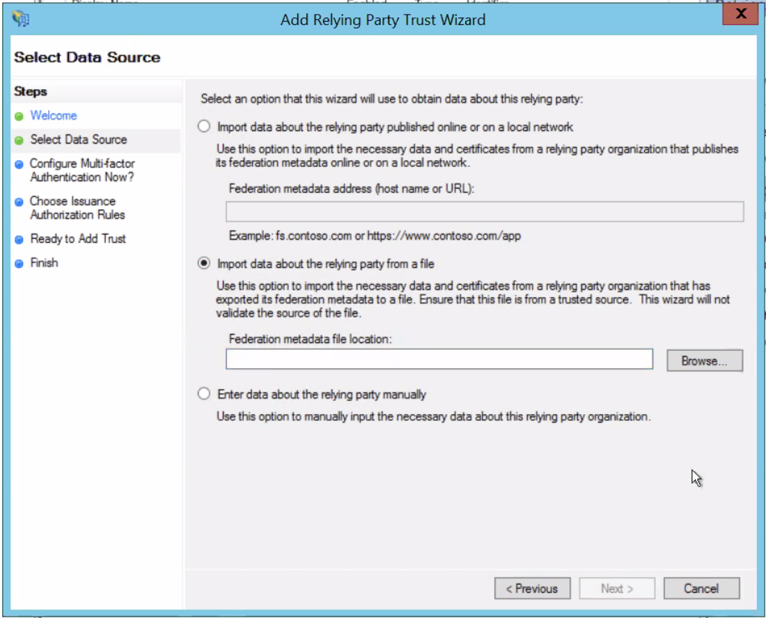 Set up DocuSign SSO with ADFS