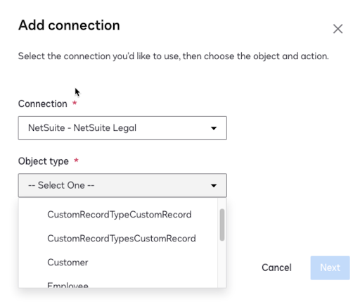 CLM Integration with NetSuite Financials
