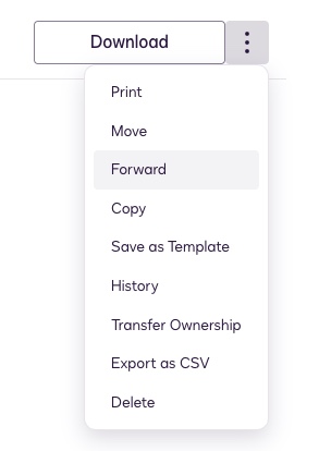 How do I add a signature on a completed document?