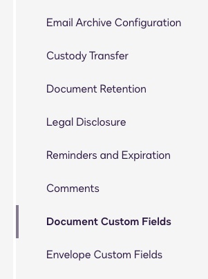 How do I create a hyperlink in a Docusign document?